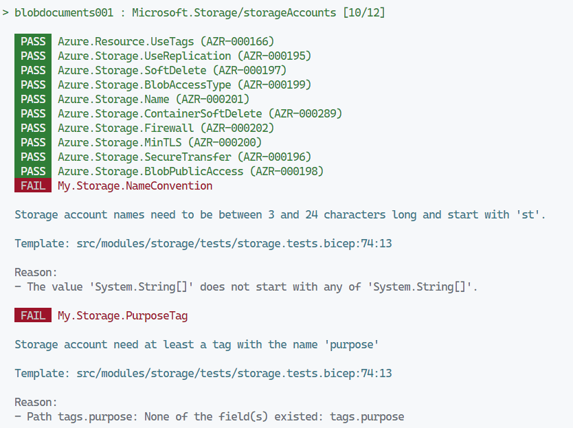 Validating Azure Bicep templates with PSRule - InfoSupport Validating Azure Bicep templates with PSRule - InfoSupport